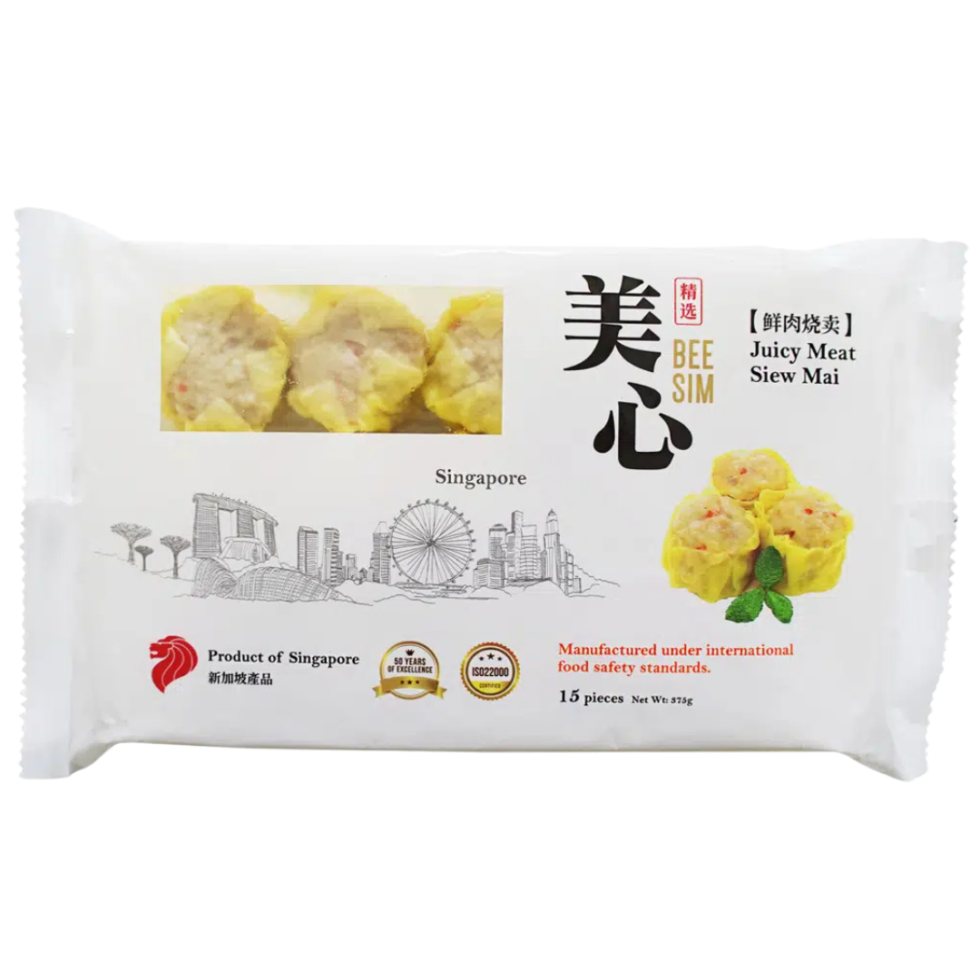 Pork Siew Mai | 鲜肉烧卖 (15 pieces per pack, 375g) – Bee Sim SG